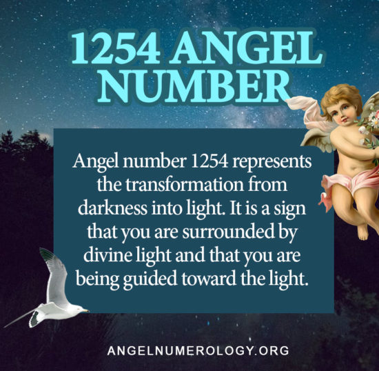 Angel Number 1254 Spiritual Meaning (Love, Twin Flame, Money) | Angel ...