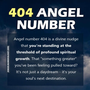 Angel Number 404 Spiritual Meaning (Love, Money, Twin Flame ...